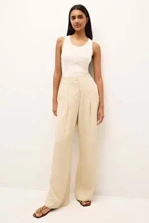 MARIE OLIVER Macbee Wide-leg Trousers - Ash