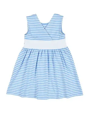 FLORENCE EISEMAN Stripe Knit Dress With Strawberry Appliqués