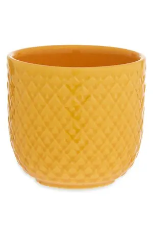 LYNGBY PORCELAEN Rhombe Color Egg Cup - Yellow