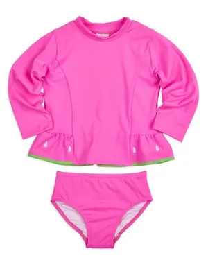 FLORENCE EISEMAN Rashguard Swimsuit - Fuchsia