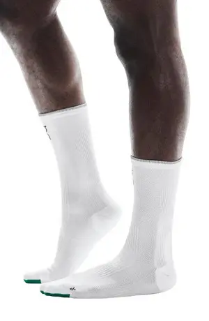 On Elite Run High Socks - White/ivory