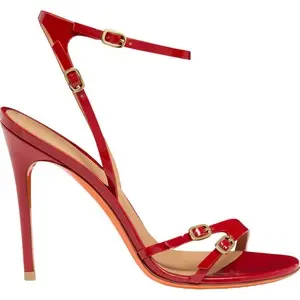 Santoni Patent Leather High-heel Sandals