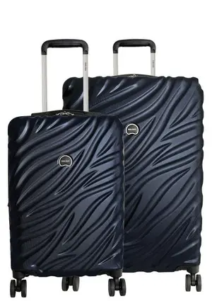 DELSEY PARIS Alexis Hardside Expandable Spinner Luggage Set - Navy