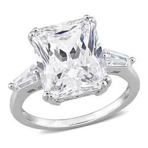 JULIANNA B. Cubic Zirconia 3-stone Ring