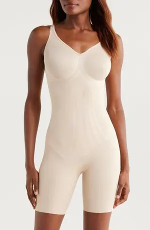 MIRACLESUIT® Shaping Bodysuit - Warm Beige
