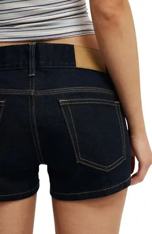 COTTON ON Micro Low Denim Short - Shutter Blue