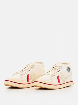 Bottega Veneta High Top Sneakers - White 1