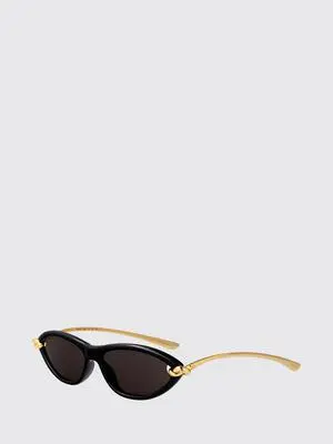 Bottega Veneta Knot Metal And Acetate Sunglasses - Black