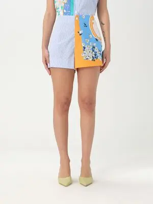 Moschino Striped Printed Shorts