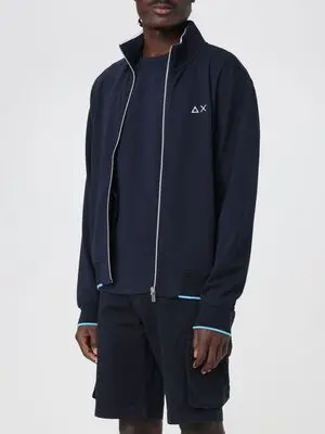 SUN 68 Full Zip Sweatshirt - Navy