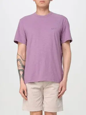 Woolrich T-shirt Men Violet