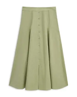 HOBBS LONDON Emberlynn Buttoned Skirt