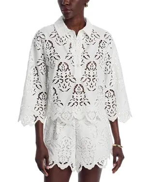 Cara Cara Embroidered Tops