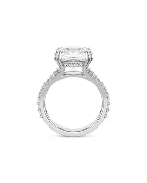 SWAROVSKI Stilla Square Crystal Ring - Silver