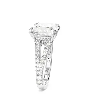 SWAROVSKI Stilla Square Crystal Ring - Silver