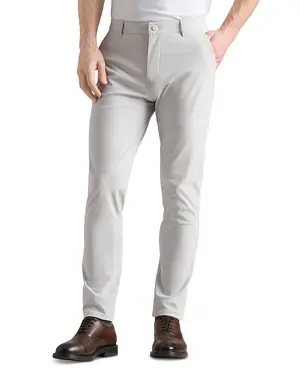 RHONE Slim Fit Commuter Pants - Sleet Gray