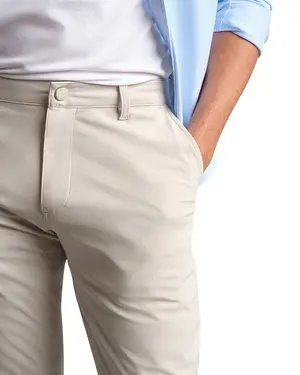 RHONE Slim Fit Commuter Pants - Stone