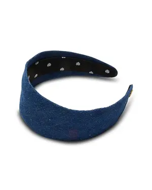 Lele Sadoughi Brigitte Headband - French Denim