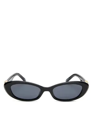 Le Specs The Whisperer Cat Eye Sunglasses, 52mm