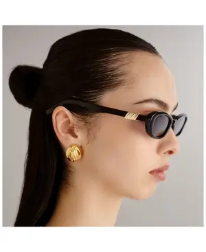 Le Specs The Whisperer Cat Eye Sunglasses, 52mm