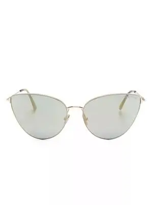 TOM FORD Cat-eye Sunglasses - Gold