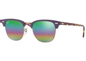 Ray-ban Oval Flat Sunglasses