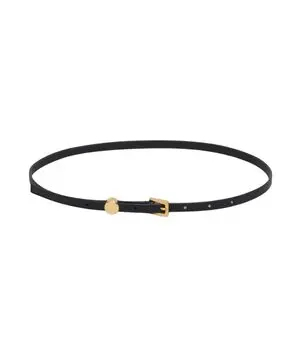 Marni Buckled Leather Belt - 00n99 Black