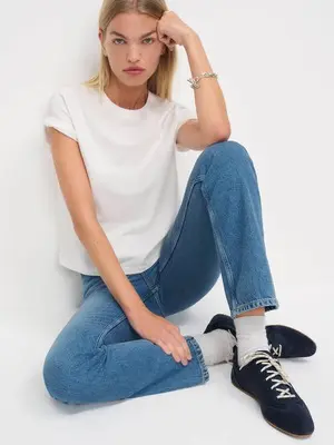 REFORMATION Terra Sporty Mesh Sneakers - Blue