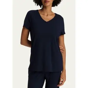 Hanro V-neck Cotton T-shirt