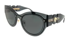 Versace Cat Eye Sunglasses - Transparent Dark Gray (0ve2234 100287)