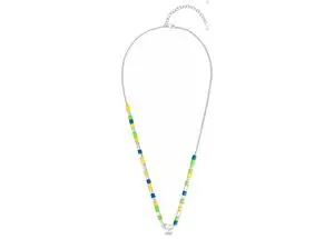LOUIS VUITTON Sunrise Necklace - Silver/green