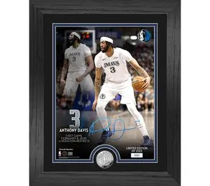 HIGHLAND MINT Anthony Davis Dallas Mavericks Silver Photo Mint - One-color