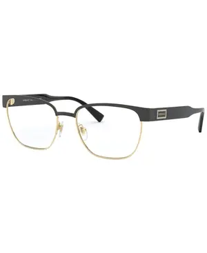 Versace Pillow Eyeglasses - Black Gold-tone