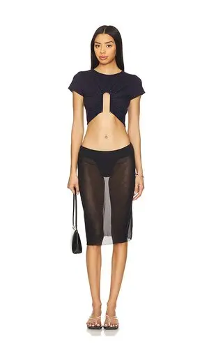 Susana Monaco Upside Down U Wire Ss Top