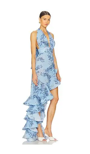 BRONX BANCO Bronte Poppy Maxi Dress