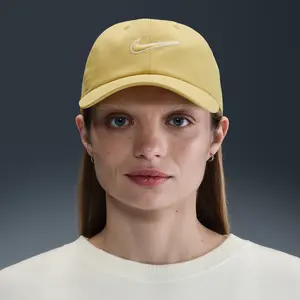 Nike Club Unstructured Swoosh Cap Yellow