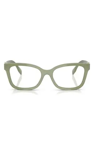 Tory Burch 49mm Phantos Optical Glasses - Green