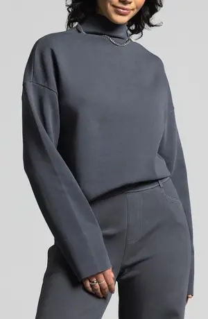 Boatneck Bateau Sweatshirts Hoodies For Women