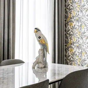 LLADRO Macaw Bird Cyborg Sculpture