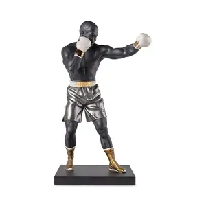 LLADRO Boxer Sculpture - Multi