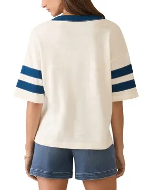 Faherty Brand Sunwashed Varsity Tee - Titan Varsity