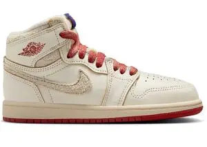JORDAN 1 Retro High Og Rare Air Sneakers - Sail/cinnabar/light Bone