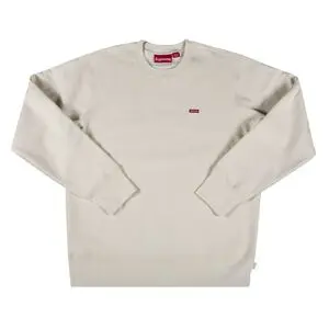 Supreme Small Box Crewneck 'natural - Tan