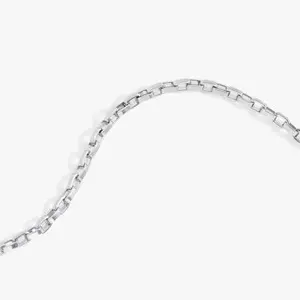 ALEX AND ANI Everyday Box Link Chain Bracelet - Silver