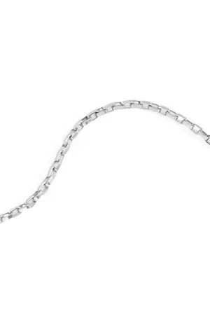 ALEX AND ANI Everyday Box Link Chain Bracelet - Silver