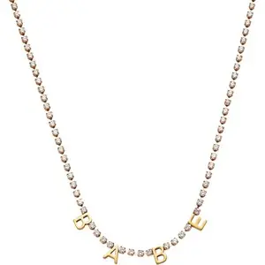 ALEX AND ANI Alex And Ani Babe Tennis Chain Necklace Gold
