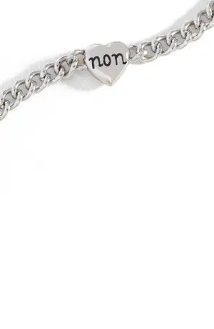 ALEX AND ANI Oui Non Heart Inline Bracelet