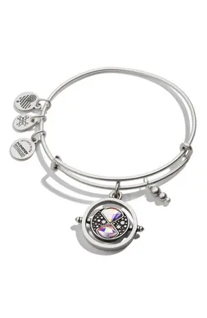 ALEX AND ANI Harry Potter™ Time Turner Spinner Charm Bangle Bracelet