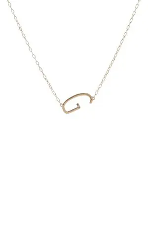 ALEX AND ANI Alex And Ani Gold-Plated Initial Pendant Necklace Gold - G
