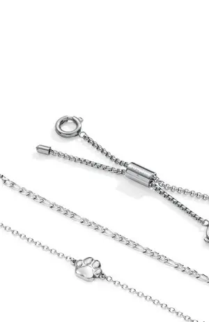 ALEX AND ANI Paw Stranded Bracelet Set